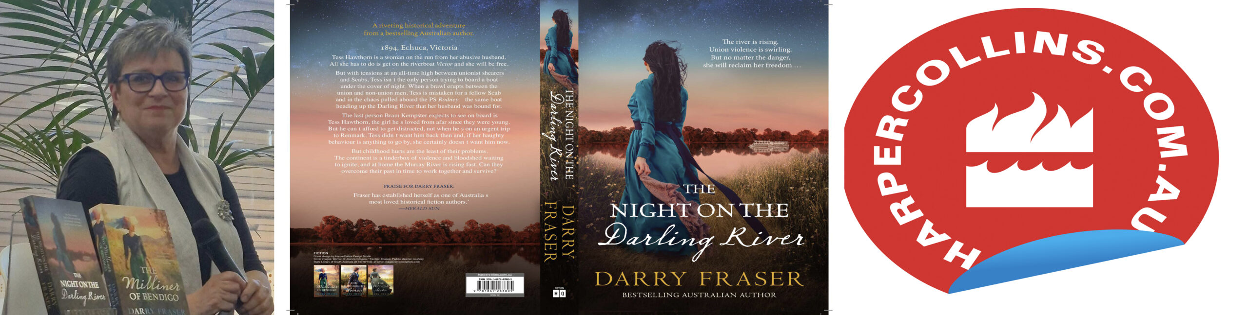 #374 Inside the Emotion of Fiction THE NIGHT ON THE DARLING RIVER by ...